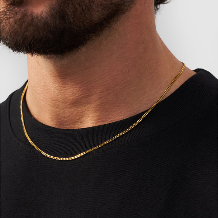Gold Connell Chain (2mm) | CRAFTD UK