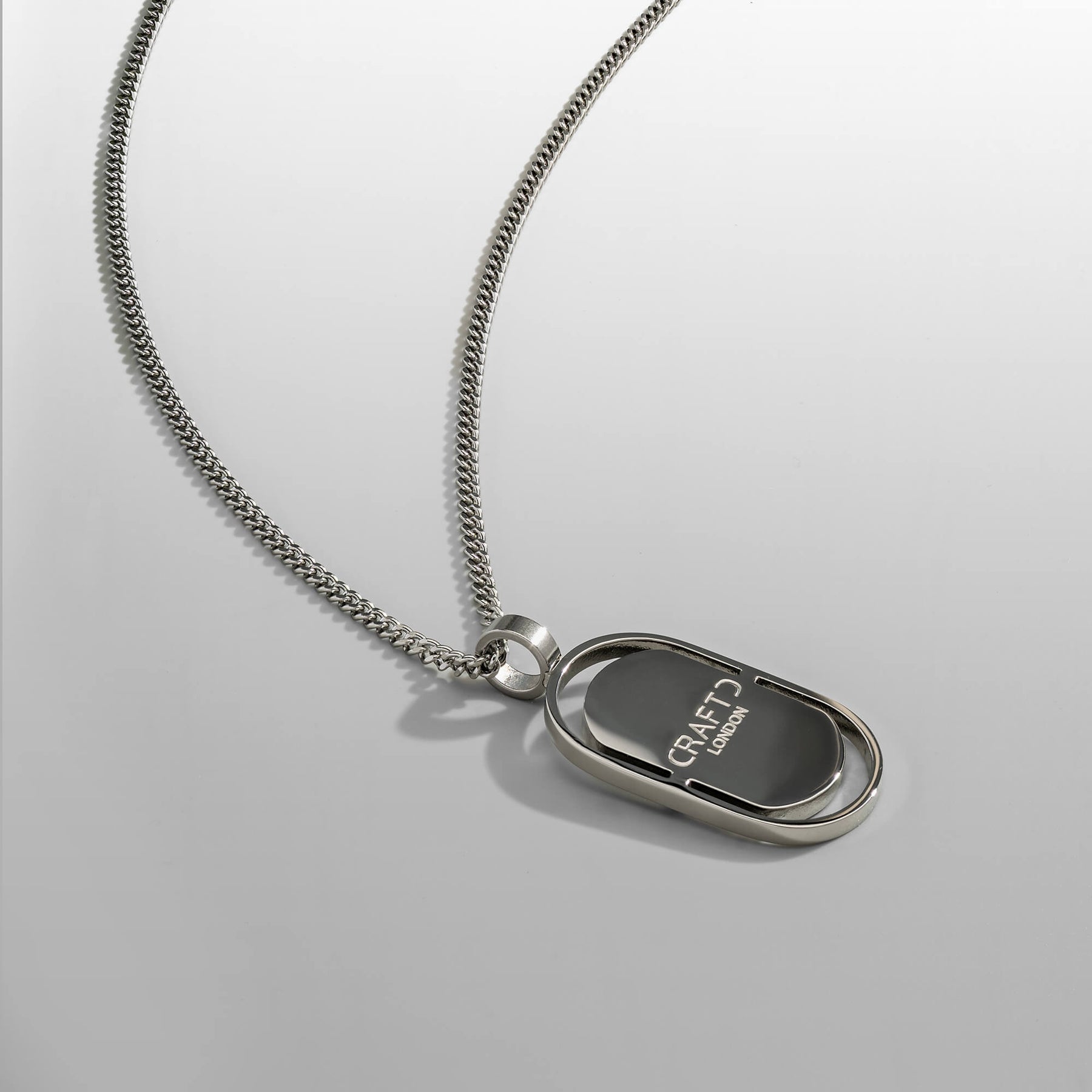 Signature Silver Pendant | CRAFTD London