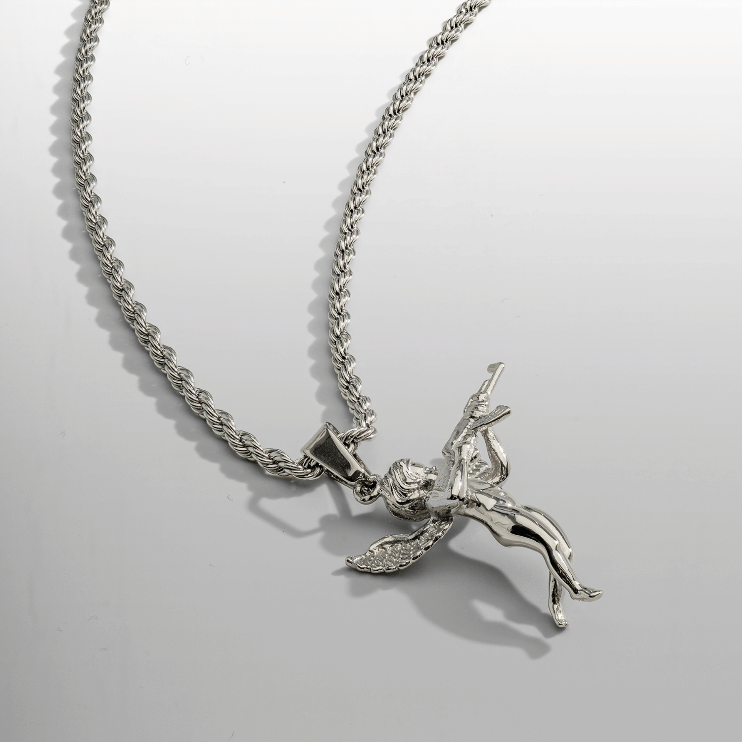 Cupid Pendant (Silver) | CRAFTD UK