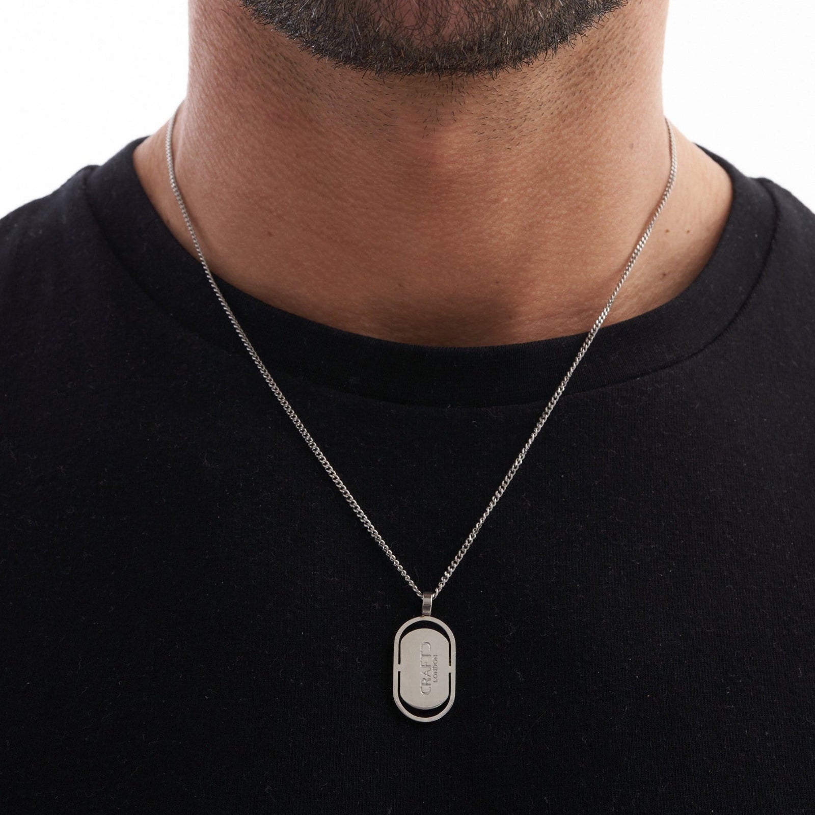 Signature Silver Pendant | CRAFTD London